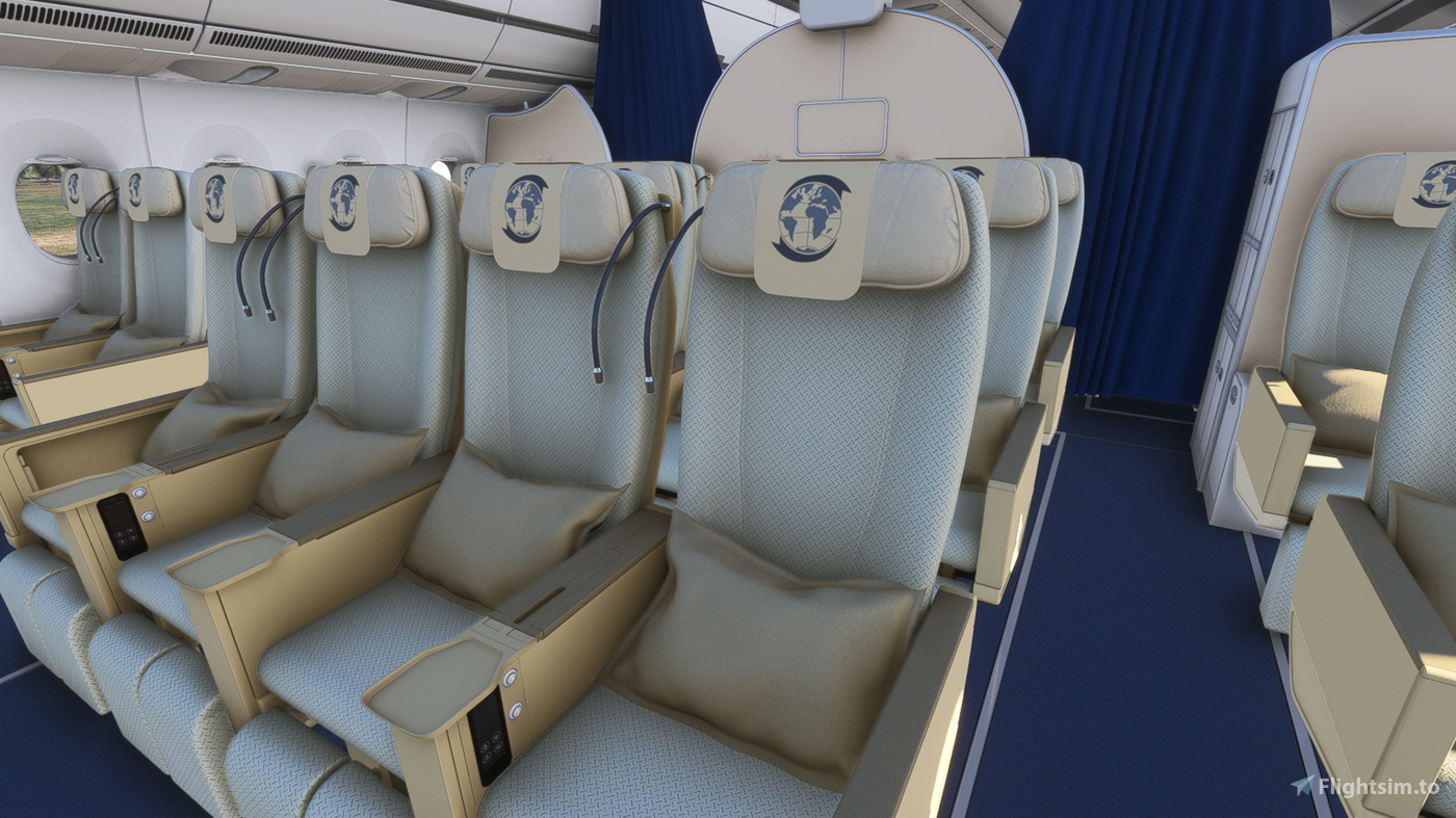 iniBuilds A350-900 /w cabin German Luftwaffe complete Fleet[8K][4K] för ...