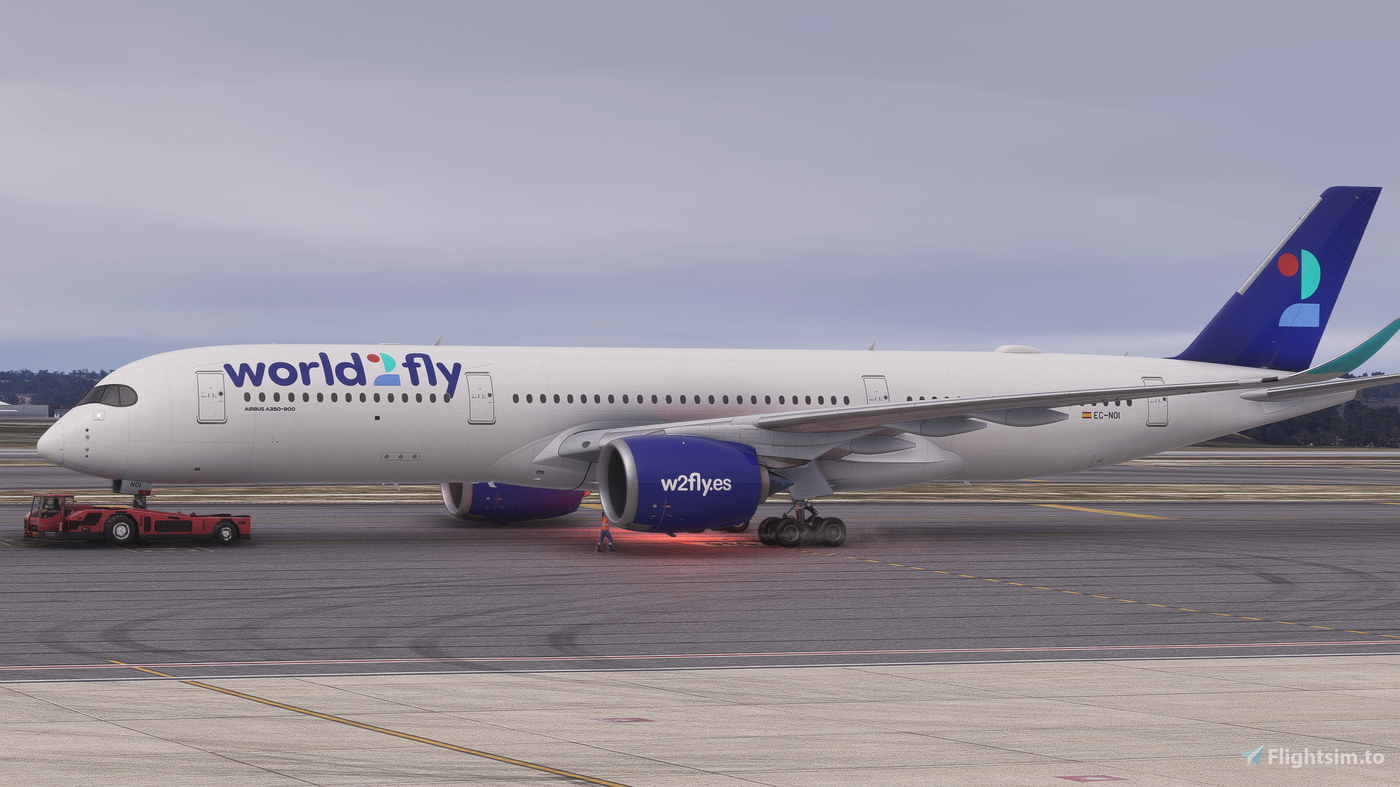 iniBuilds A350-900 World2Fly EC-NOI [ONLY MSFS2020] 对于 Microsoft Flight ...