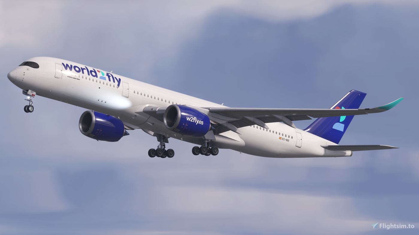 iniBuilds A350-900 World2Fly EC-NOI [ONLY MSFS2020] for Microsoft ...