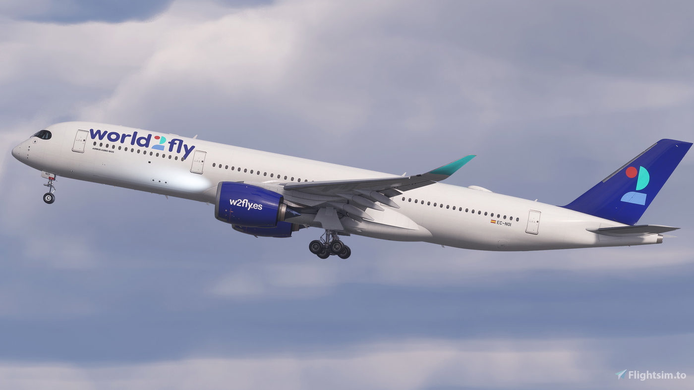iniBuilds A350-900 World2Fly EC-NOI [ONLY MSFS2020] voor Microsoft ...