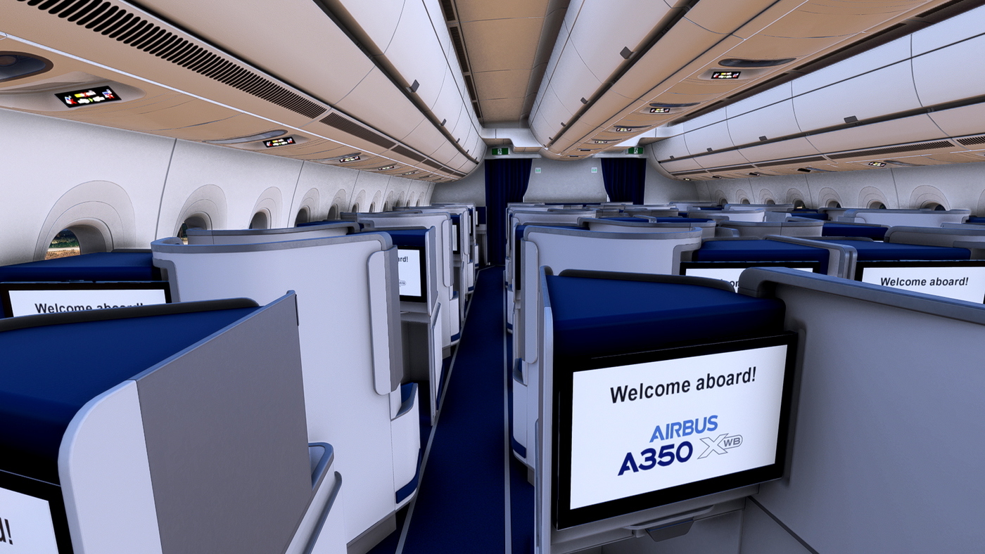 Threads - iniBuilds A350-900 Airbus House Pack (F-WXWB) [8K][4K] for ...