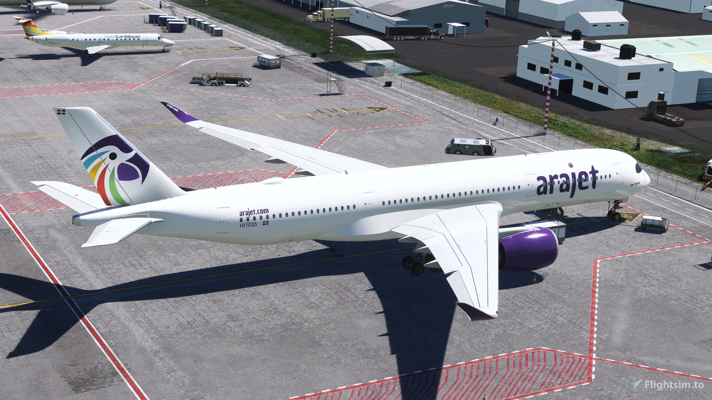 IniBuilds A350 AraJet | Fictional for Microsoft Flight Simulator | MSFS