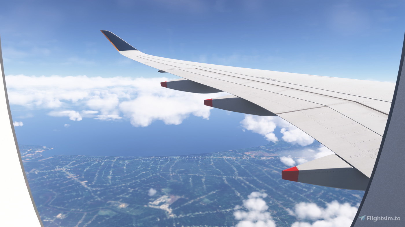 iniBuilds A350 Custom Wing Views für Microsoft Flight Simulator | MSFS
