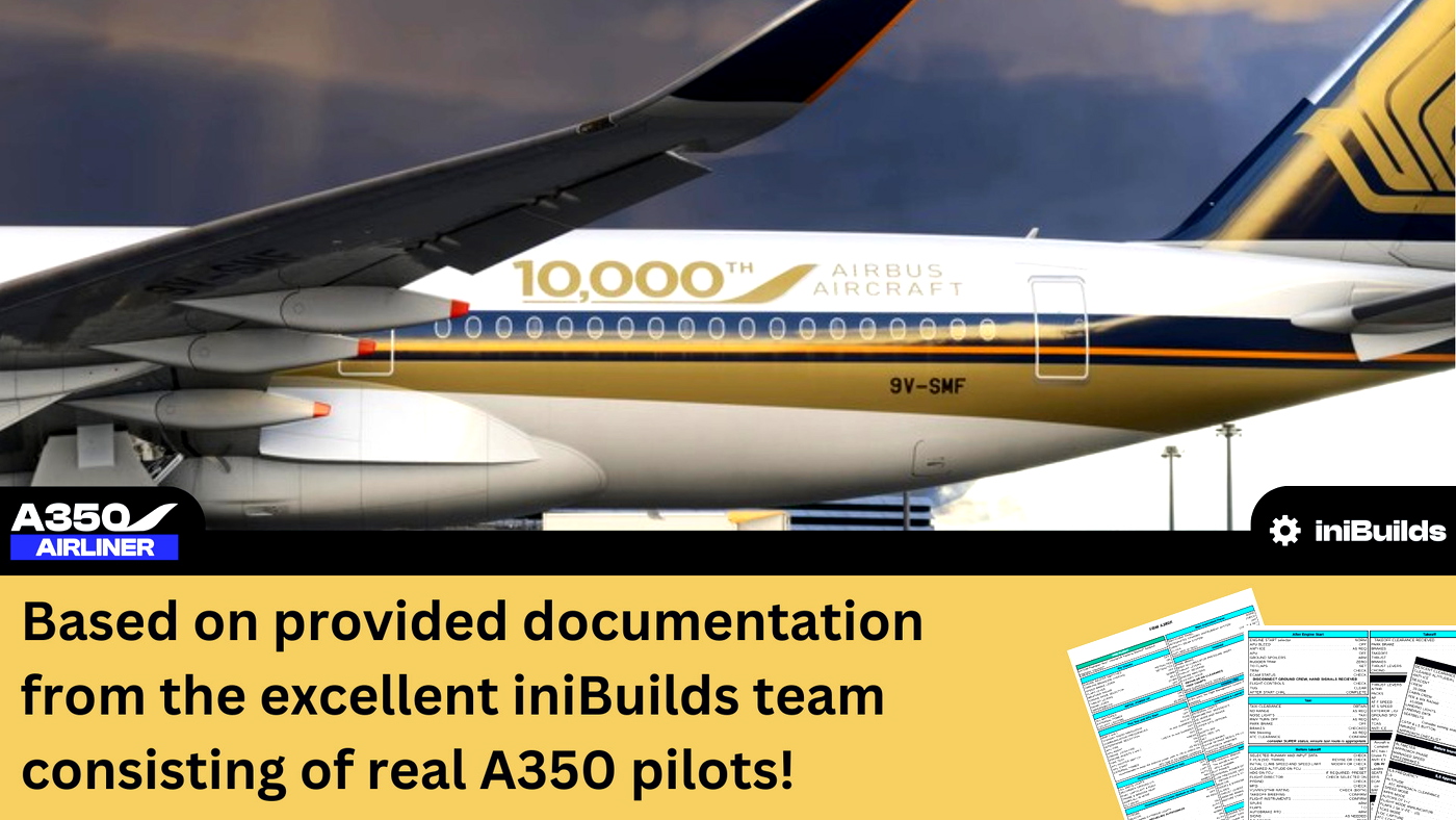 Threads - iniBuilds A350 Full SOP Checklist for Microsoft Flight ...
