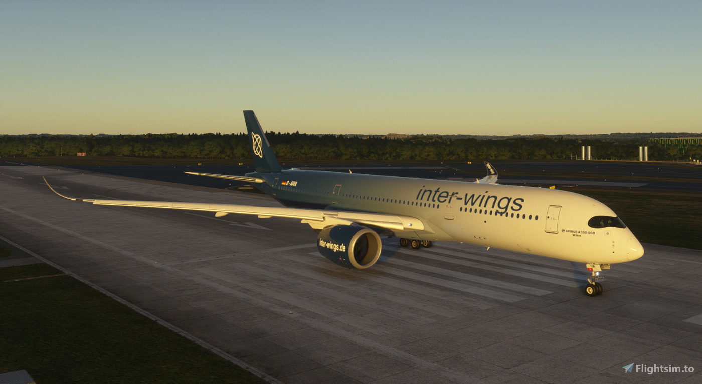 iniBuilds A350 InterWings Virtuelle VA for Microsoft Flight Simulator ...