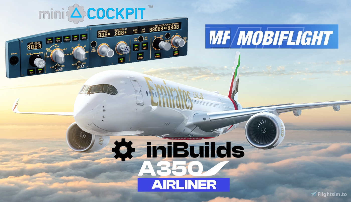 DISCONTINUED iniBuilds A350 MINIFCU+MINI EFIS for Microsoft Flight ...