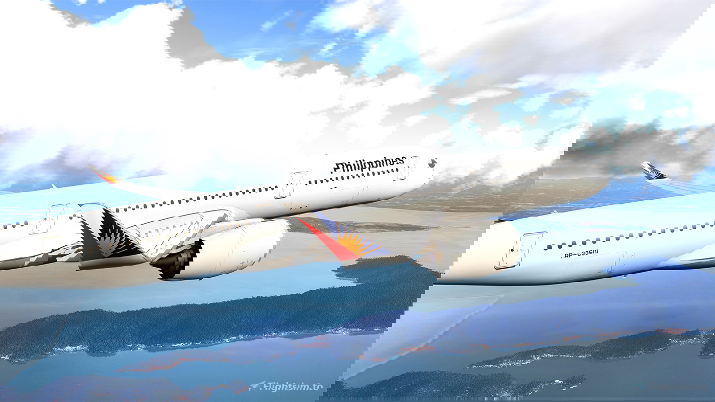 Threads - Inibuilds A350 Philippine Airlines (RP-C3501) for Microsoft Flight Simulator | MSFS