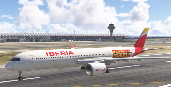 Inibuilds A359 ｜IBERIA ONE WORLD (Fictional) (Dirty)｜EC - NXD｜MSFS 2020 ...