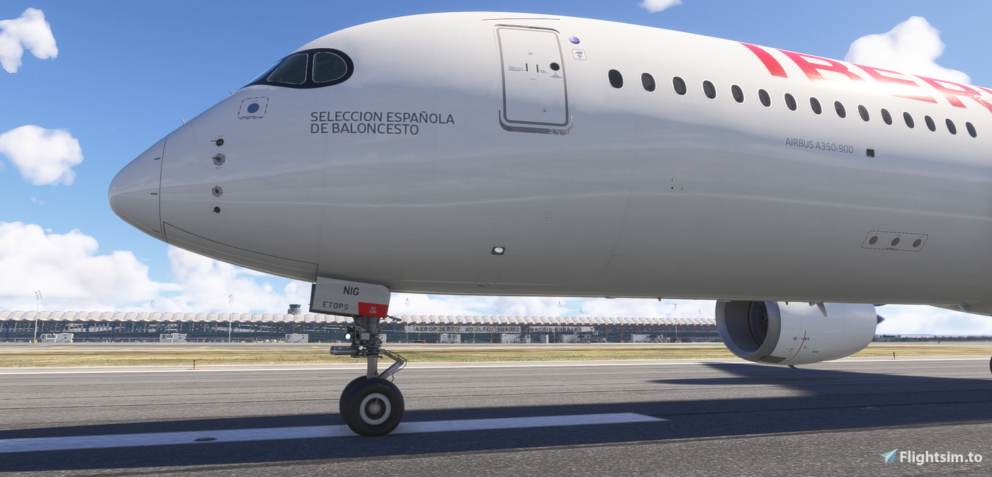 Inibuilds A359 ｜IBERIA ｜EC - NIG "ONLY IN MADRID"｜MSFS2024 のために ...