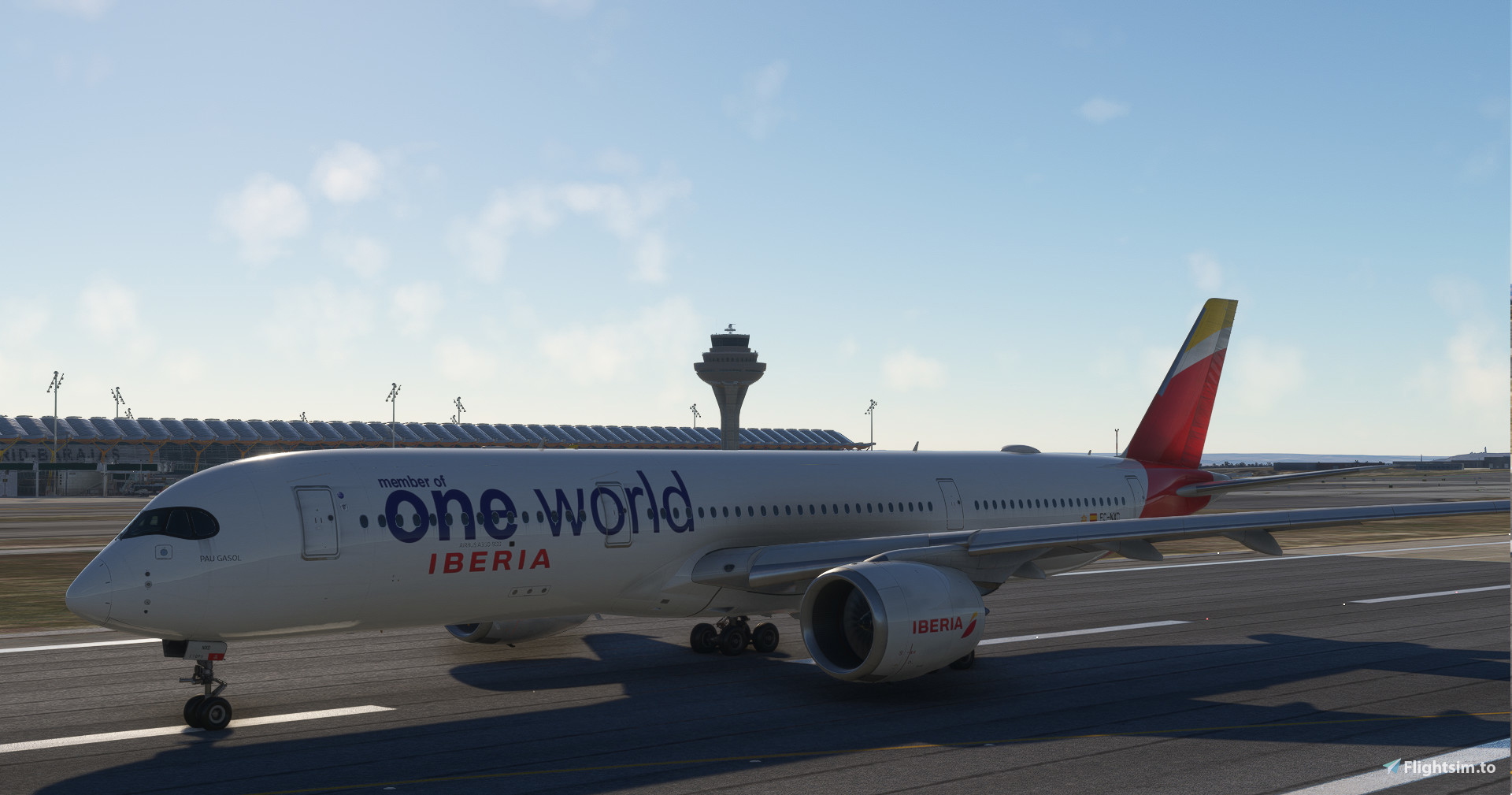 Inibuilds A359 ｜IBERIA ONE WORLD (Fictional) (Dirty)｜EC - NXD｜MSFS 2020 ...