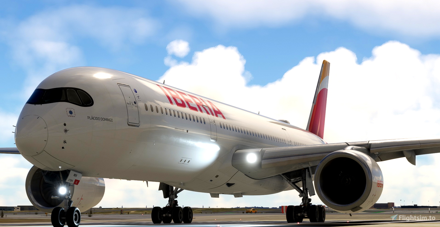 Inibuilds A359｜IBERIA｜EC - MXV｜MSFS 2020 for Microsoft Flight Simulator | Feed