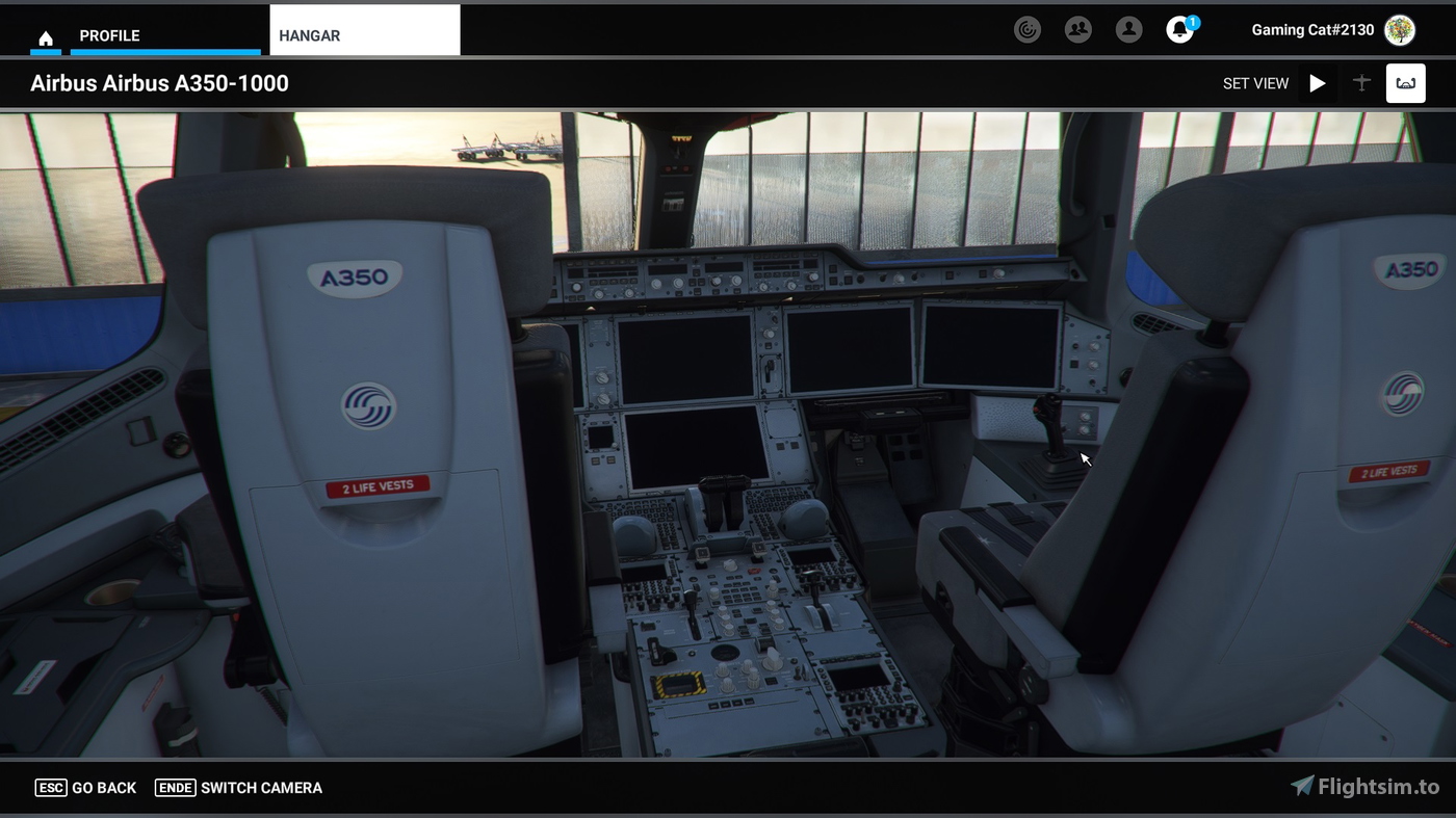 iniBuilds Airbus 350 New Cockpit Overhaul para Microsoft Flight ...