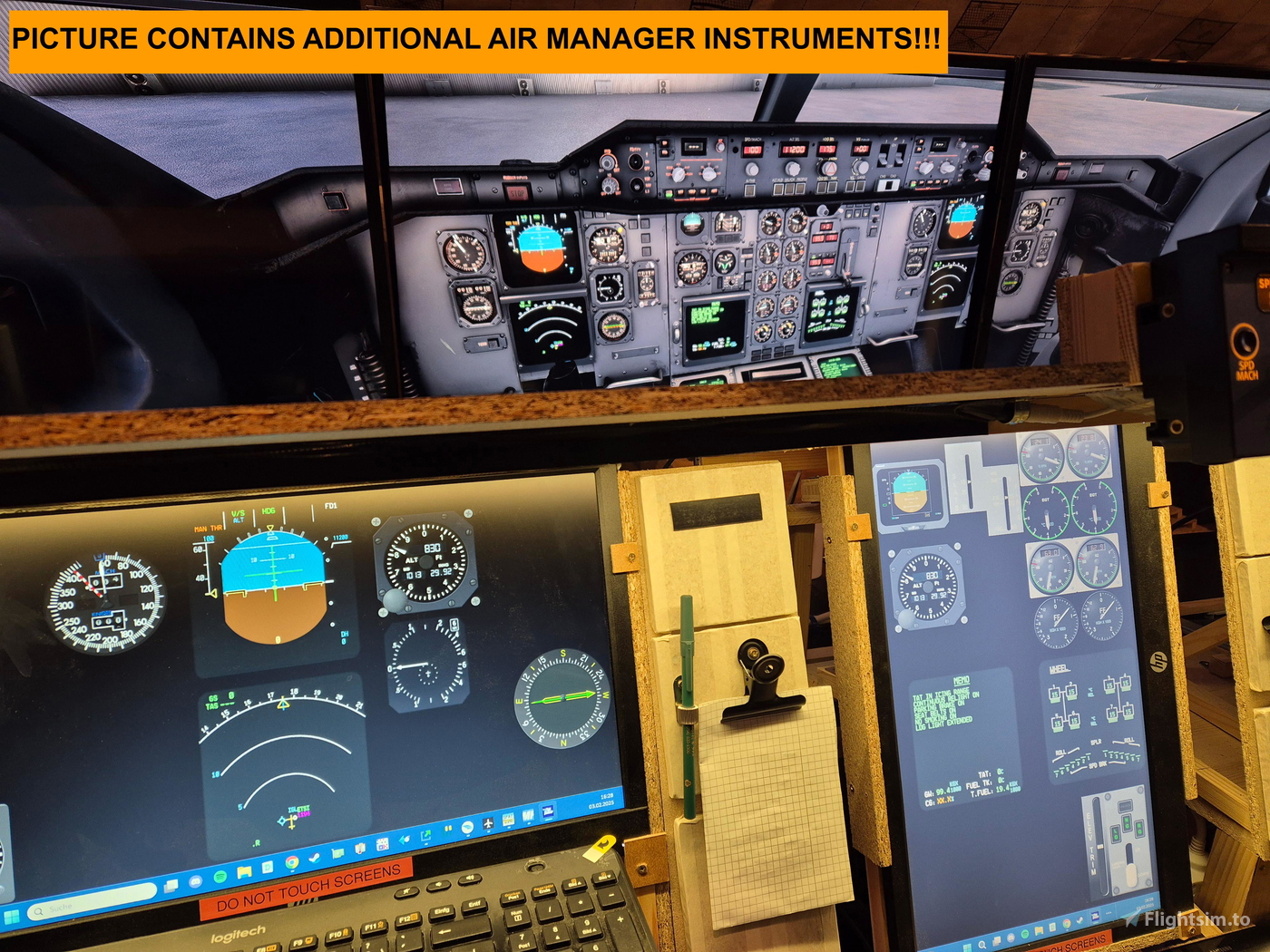 IniBuilds Airbus A310 Air Manager Instruments a oldalon. Microsoft ...