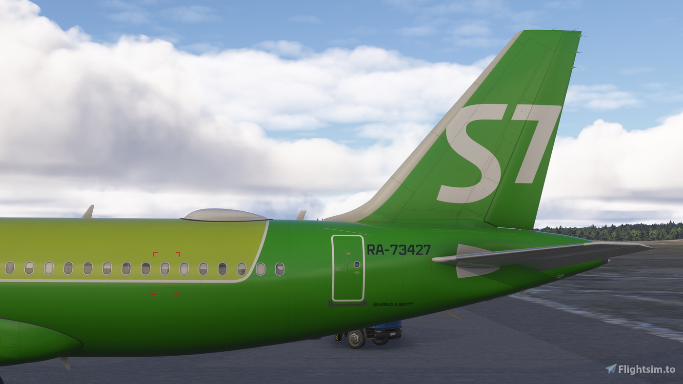 iniBuilds Airbus A320neo S7 Airlines Pack für Microsoft Flight Simulator | MSFS