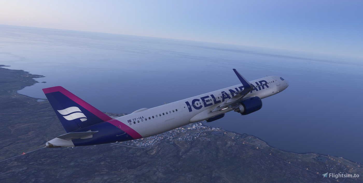 Inibuilds Airbus A321LR (TF-IAA) for Microsoft Flight Simulator | MSFS