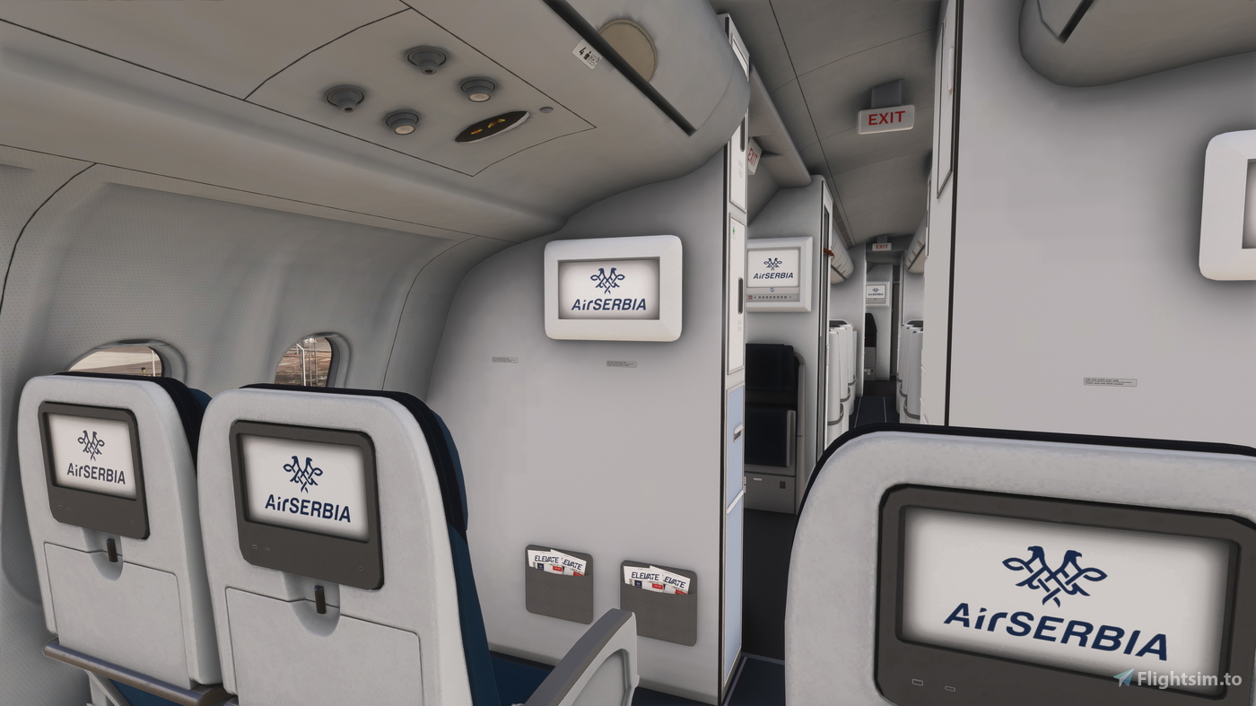 iniBuilds Airbus A330-200 AirSerbia Pack for Microsoft Flight Simulator ...