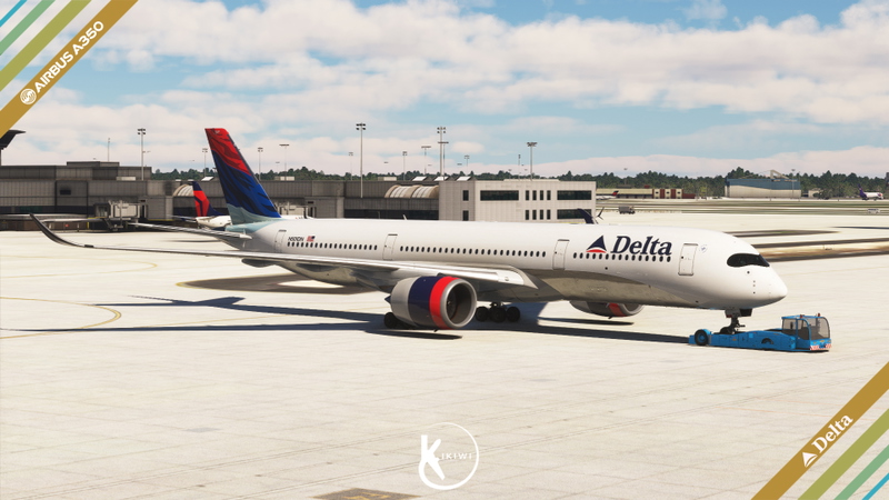 [DISCONTINUED] - Inibuilds Airbus A350-900 Delta Airlines 2000 "Colors ...