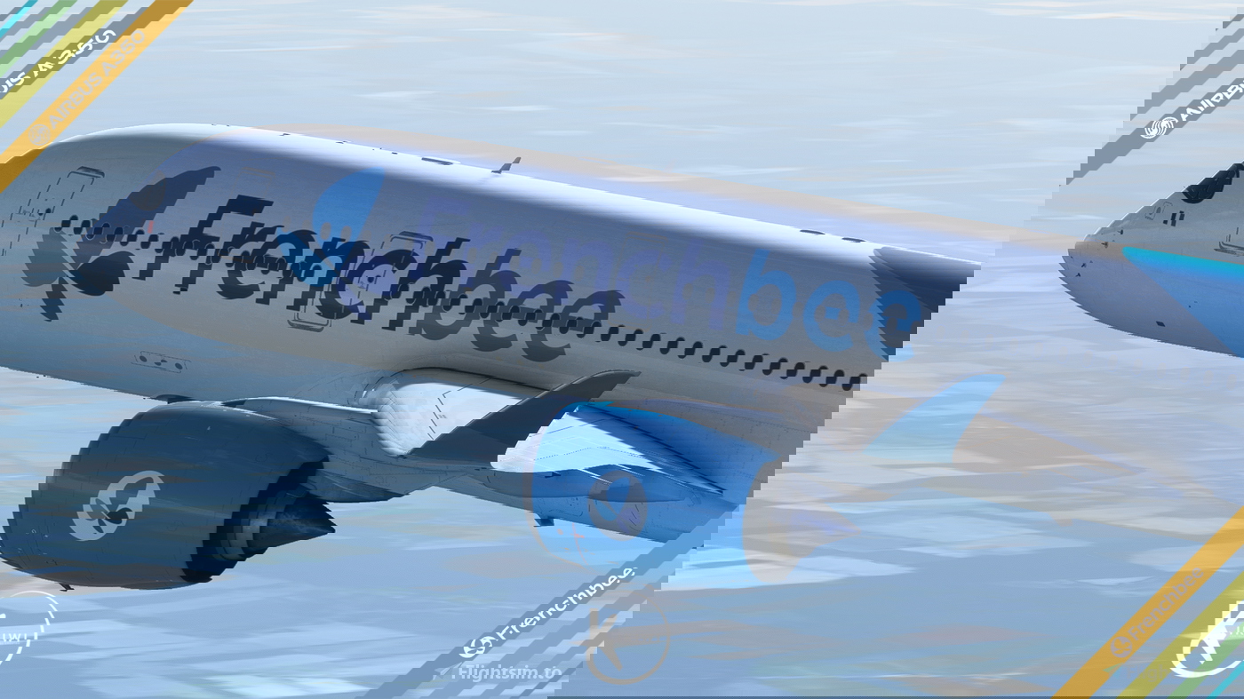 Inibuilds Airbus A350-900 French Bee Fleet 4K for Microsoft Flight ...