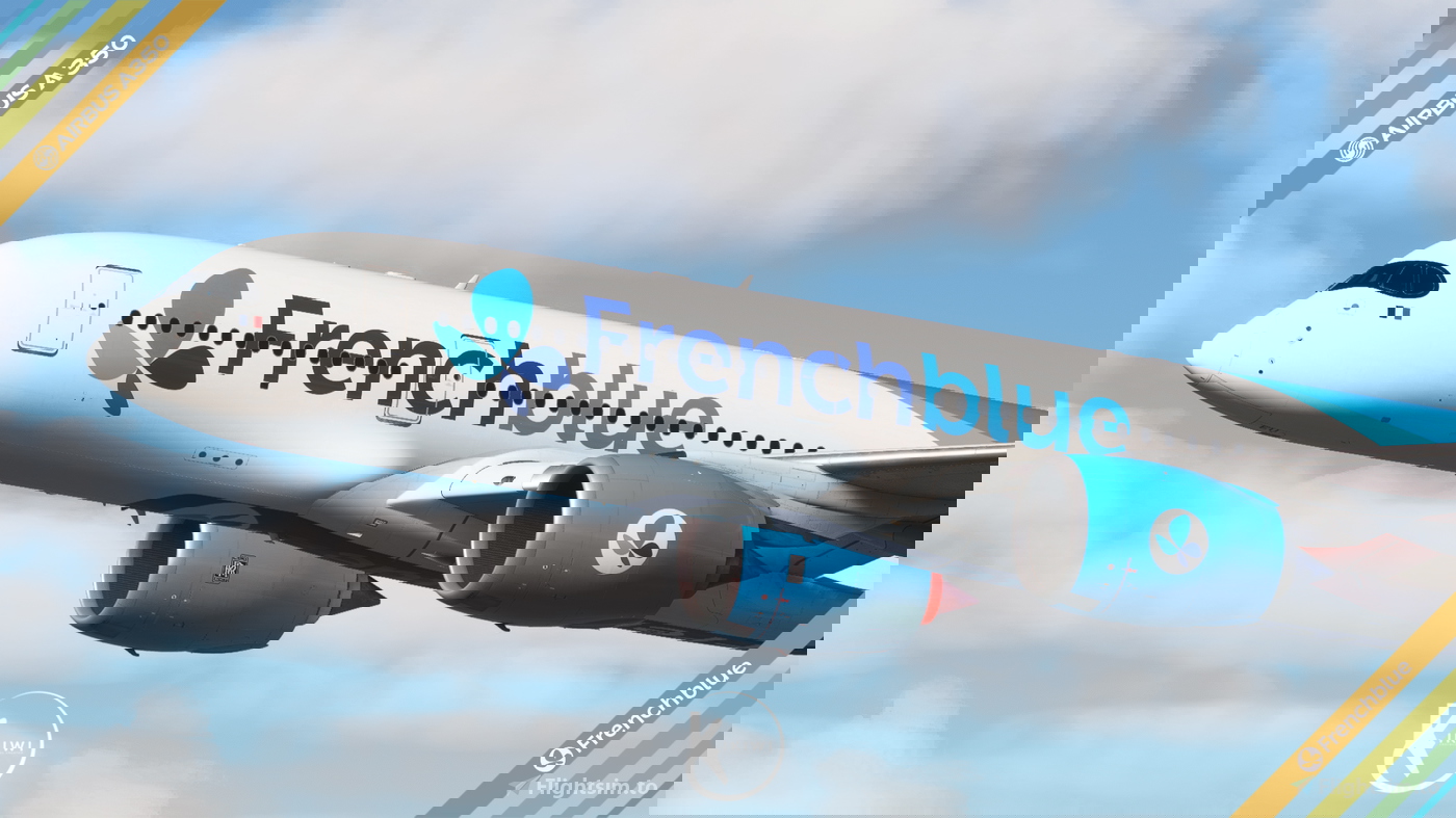 Inibuilds Airbus A350-900 French Bee Fleet 4K pour Microsoft Flight ...