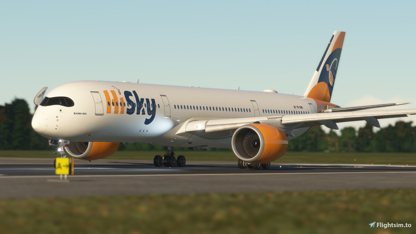 IniBuilds Airbus A350-900 HiSky Europe YR-XWB [Fictional] pro Microsoft ...
