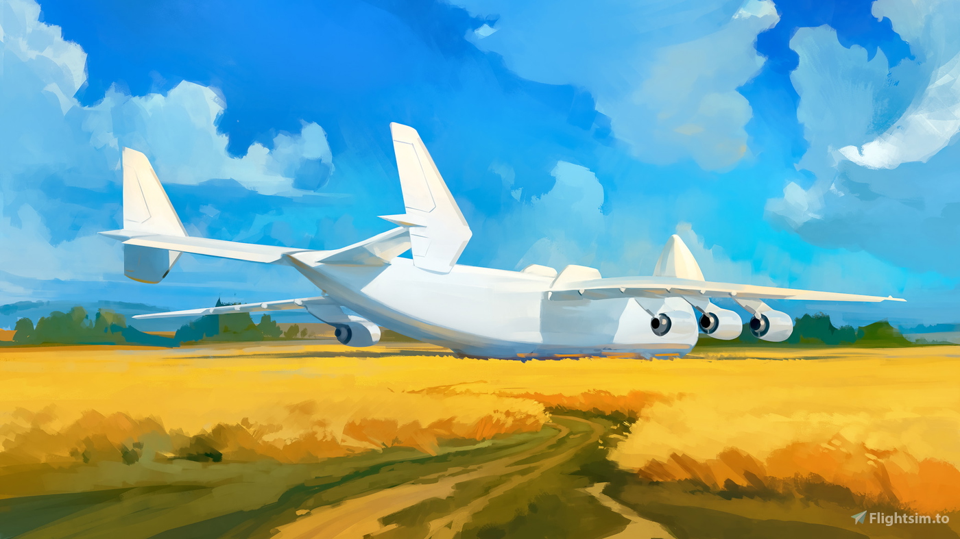 iniBuilds Antonov An-225 Engines MOD for Microsoft Flight Simulator | MSFS