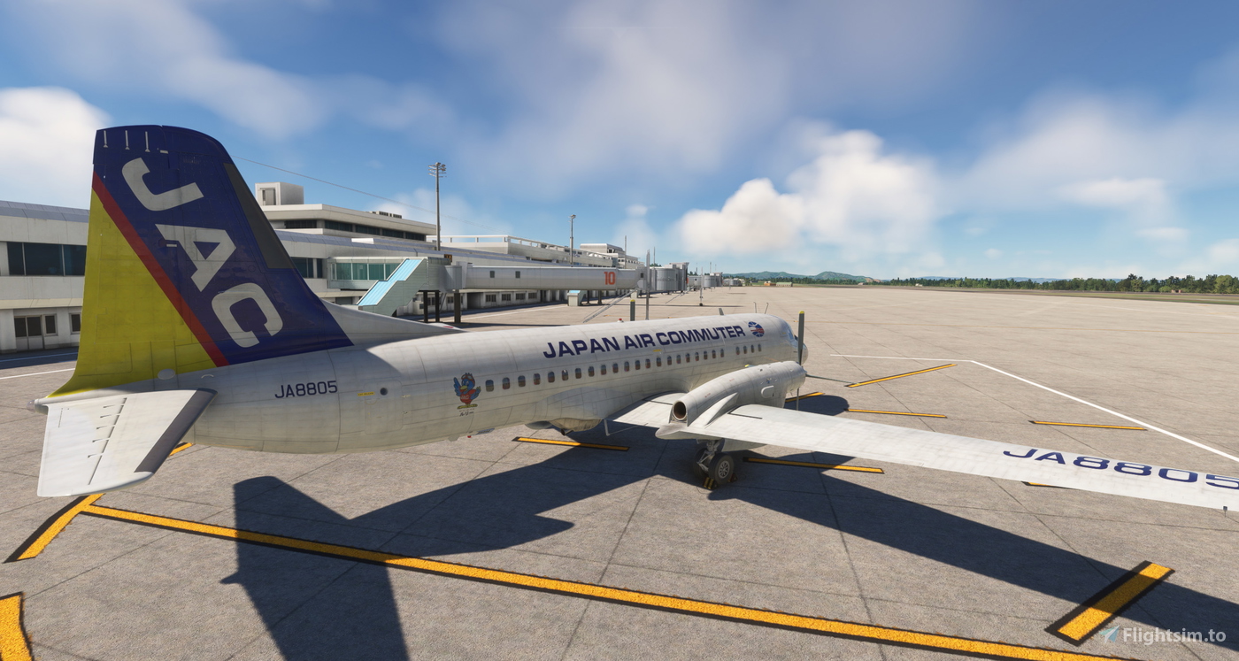 Inibuilds NAMC YS-11 Japan Air Commuter Mini Pack for Microsoft Flight Simulator | MSFS
