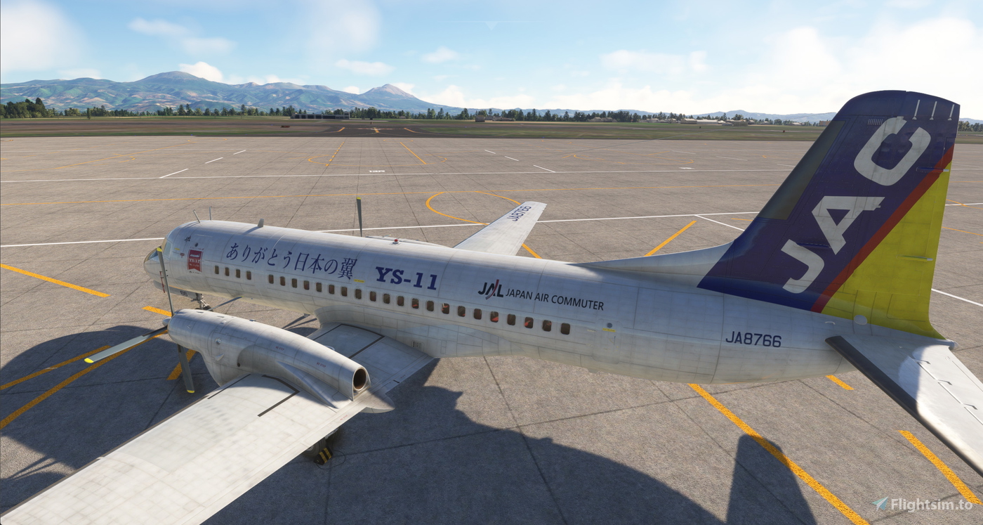 Inibuilds NAMC YS-11 Japan Air Commuter Mini Pack for Microsoft Flight Simulator | MSFS