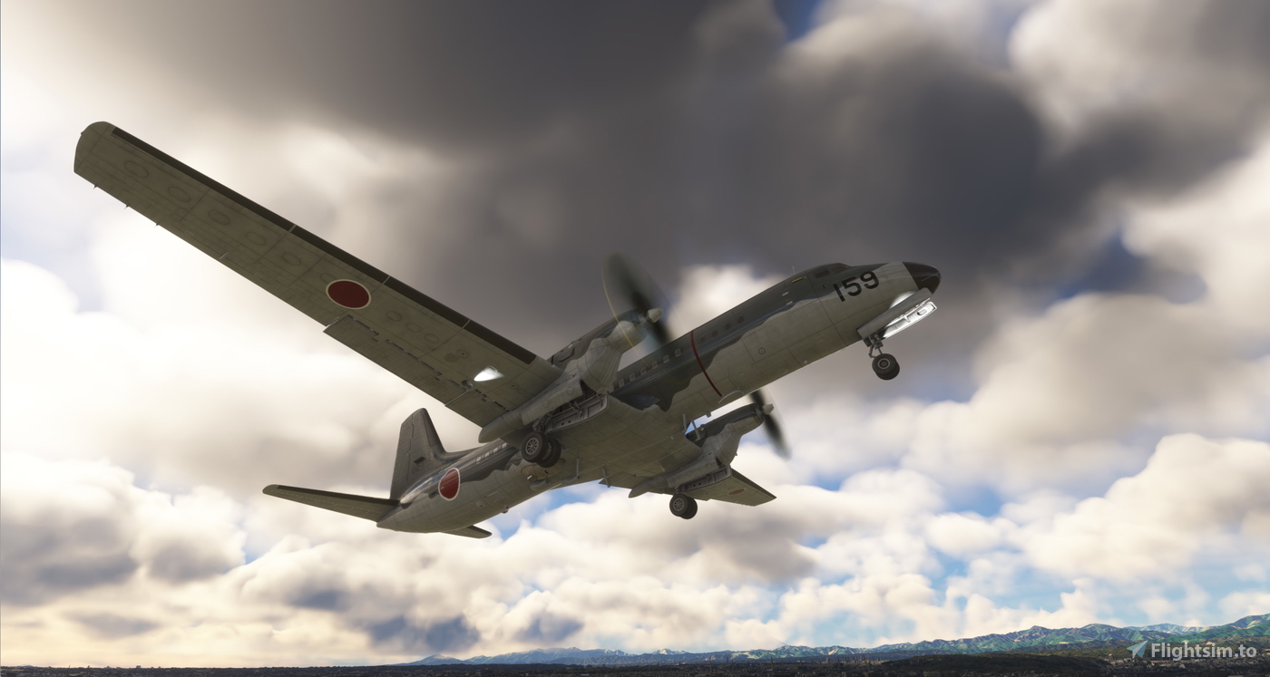 Inibuilds NAMC YS-11EB Japan Air Self Defense Force 02-1159 para ...