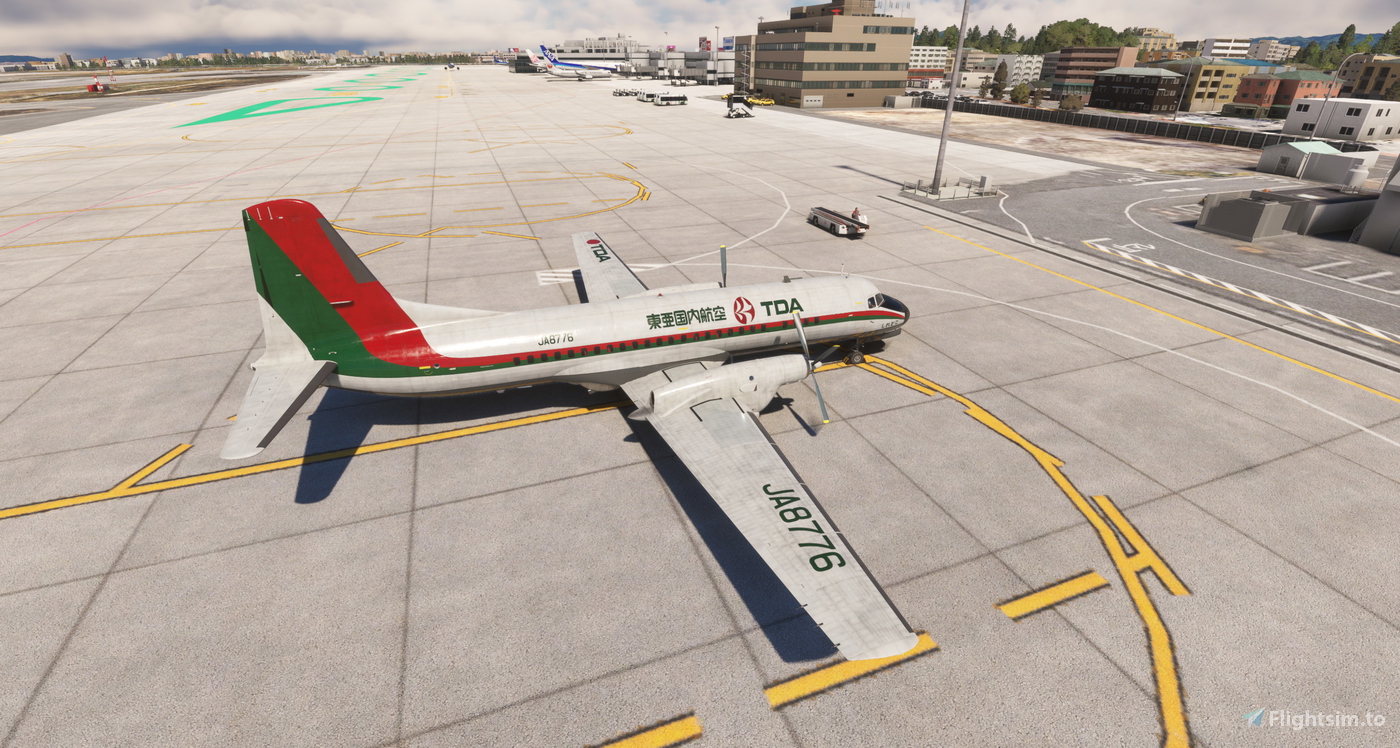 Inibuilds NAMC YS-11 Toa Domestic Airlines JA8776 "Shiretoko" für ...