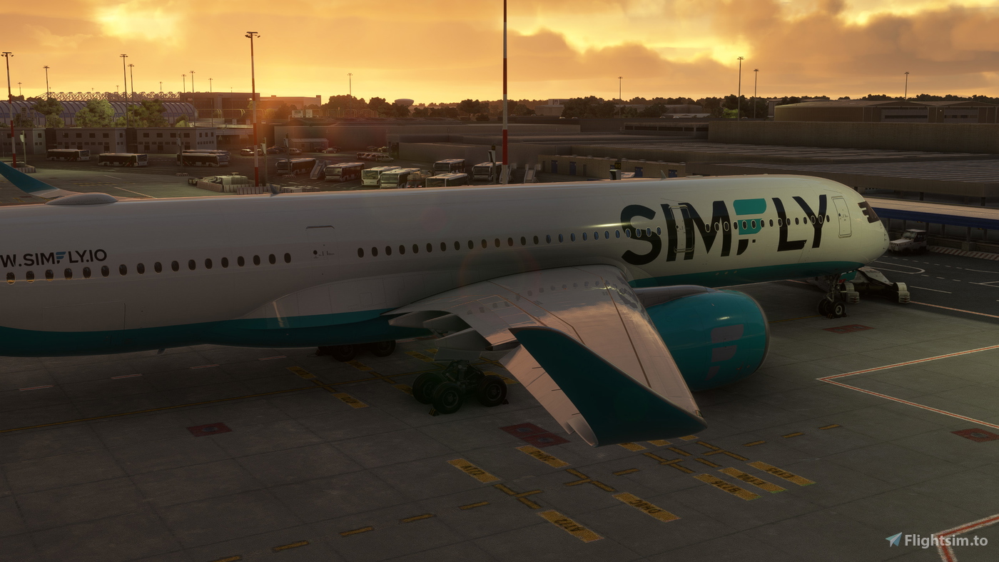 [INIBUILDS] SimFly A350-900 livery para Microsoft Flight Simulator | MSFS