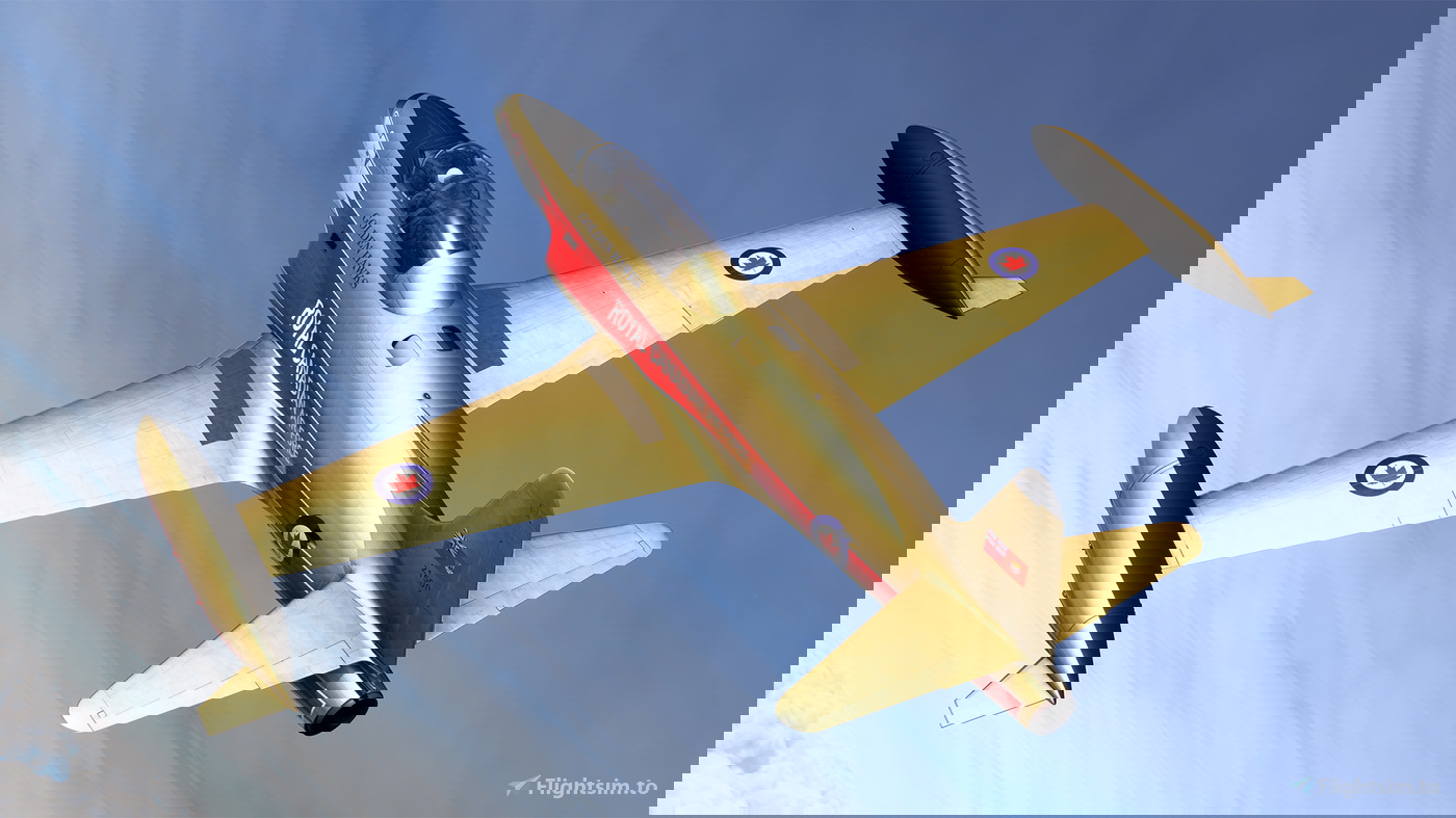 iniBuilds T-33 Jet Trainer - Golden Hawks (25100) for Microsoft Flight ...