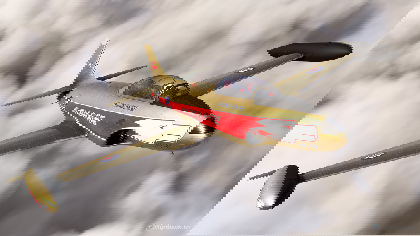 iniBuilds T-33 Jet Trainer - Golden Hawks (25100) for Microsoft Flight ...