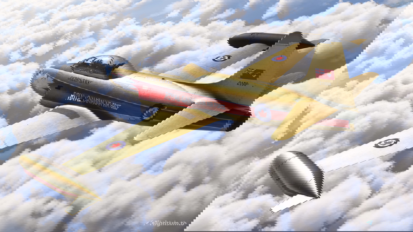 iniBuilds T-33 Jet Trainer - Golden Hawks (25100) for Microsoft Flight ...