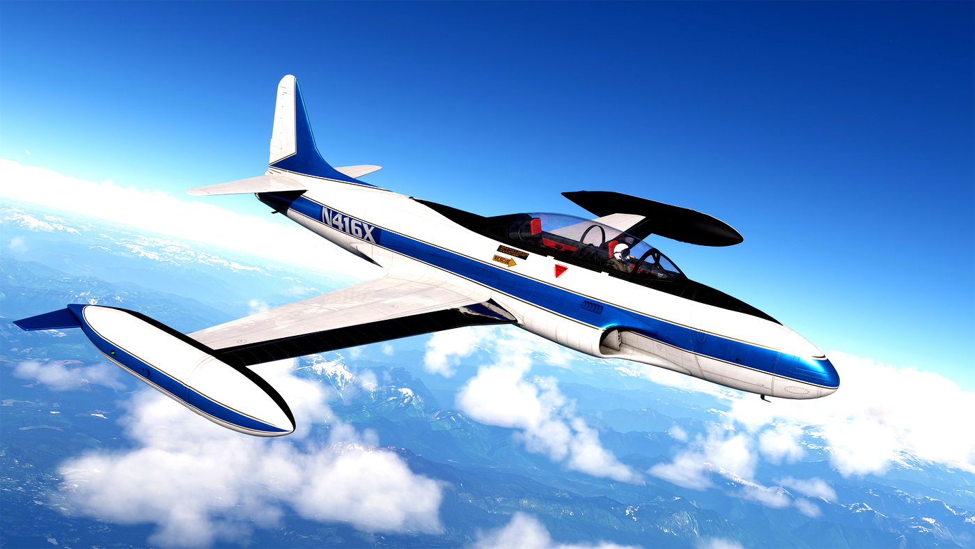 iniBuilds T-33 Jet Trainer - N416X (Classic Livery) for Microsoft ...