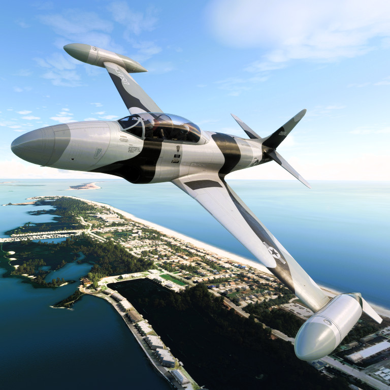 iniBuilds T-33 - Black Diamond Jet Livery | N134EM for Microsoft Flight ...