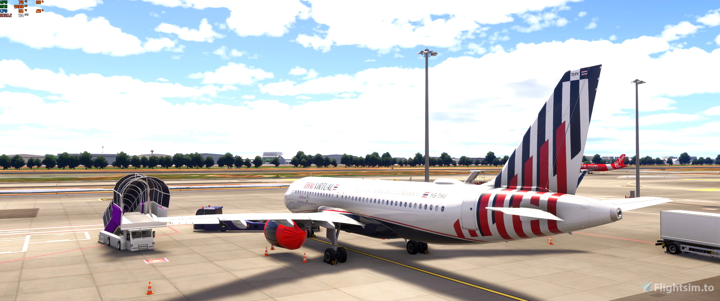 Inibuilds V2 A320 MSFS2024 Thai Virtual Pilots für Microsoft Flight ...