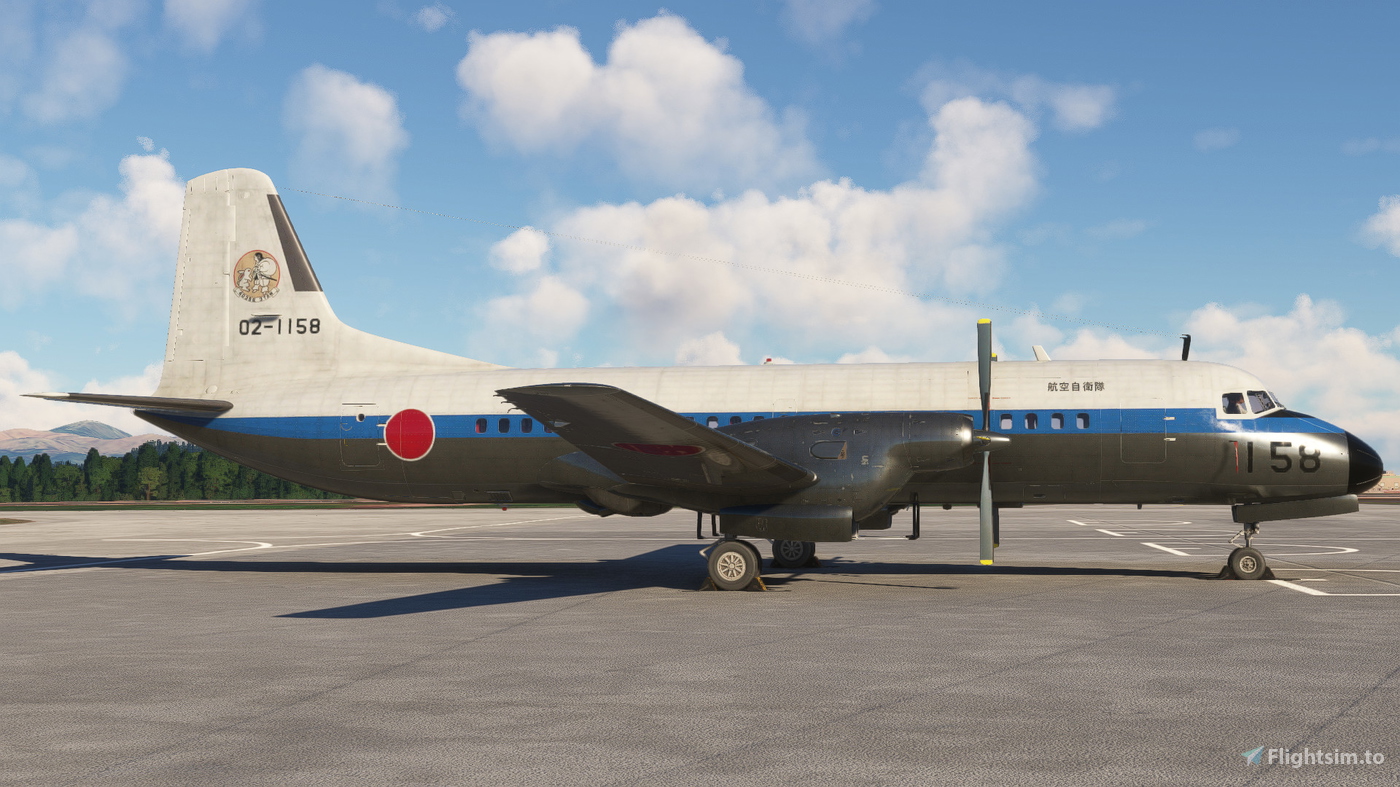 [iniBuilds/Microsoft NAMC YS-11]Japan Air Self-Defense Force￤02-1158 ...