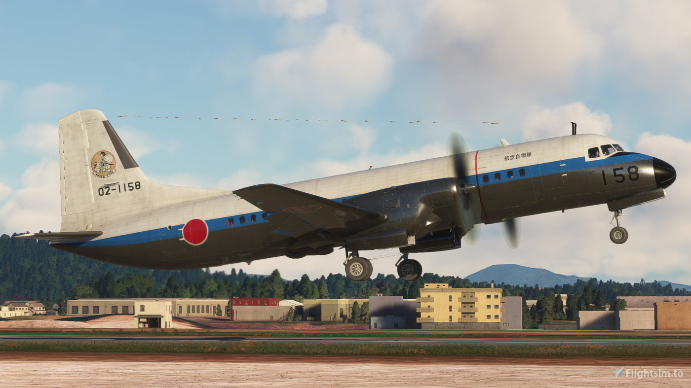 [iniBuilds/Microsoft NAMC YS-11]Japan Air Self-Defense Force￤02-1158 对于 ...