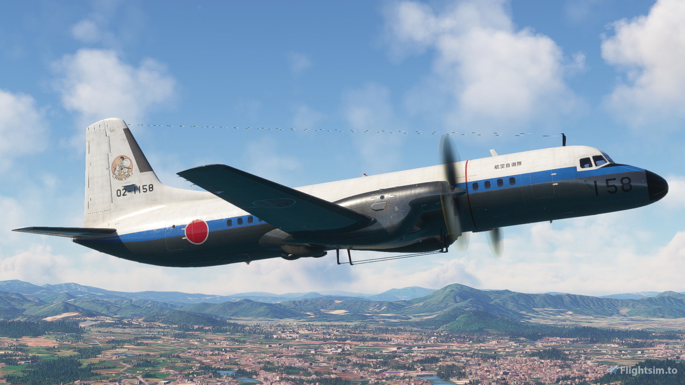 [iniBuilds/Microsoft NAMC YS-11]Japan Air Self-Defense Force￤02-1158 ...