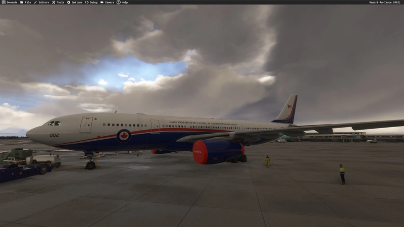 iniBuilds/MS A330-200 RCAF 330002 för Microsoft Flight Simulator | MSFS