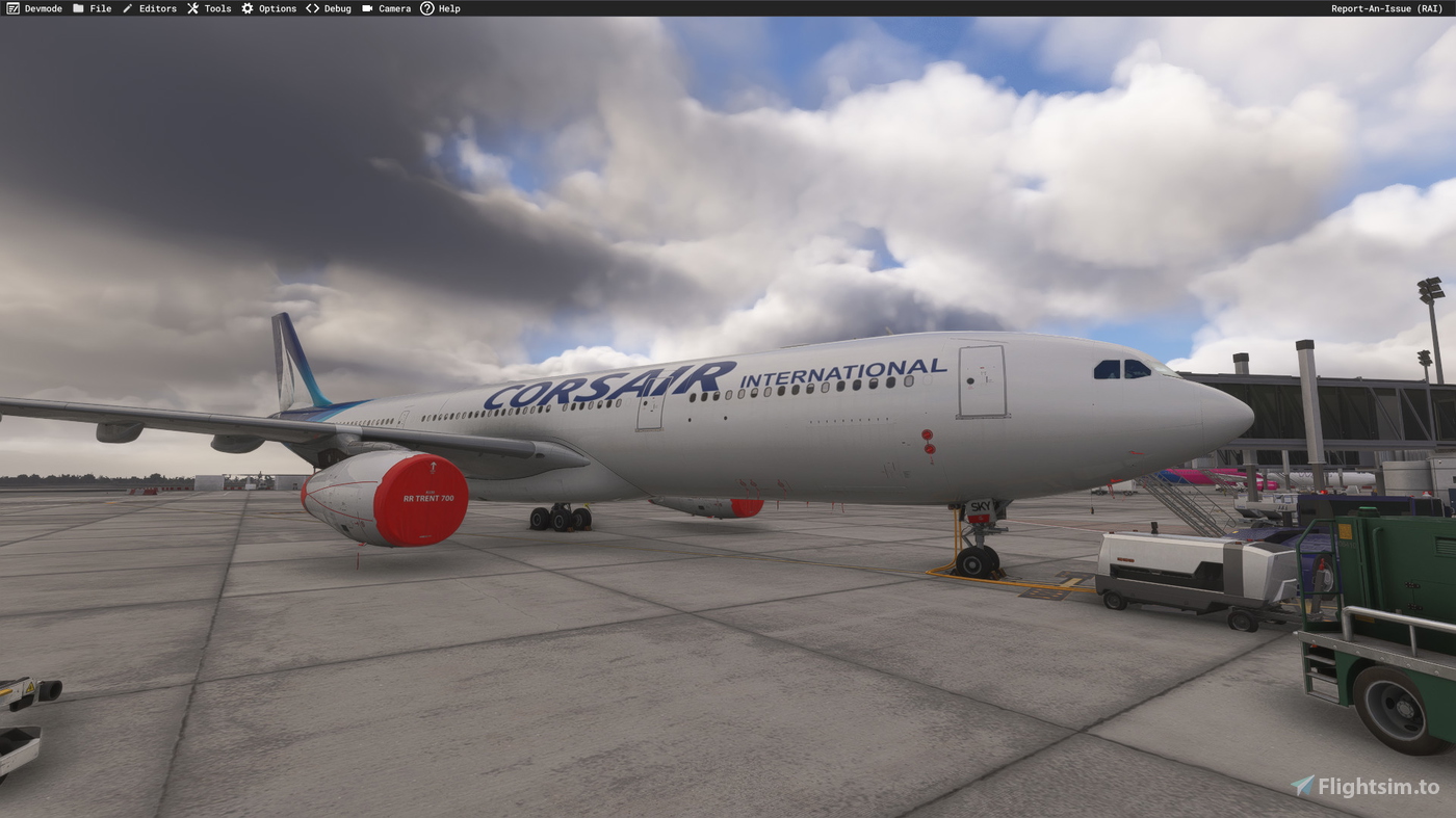 iniBuilds/MS A330-300 Corsair International F-HSKY pro Microsoft Flight ...
