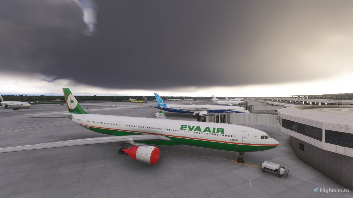 iniBuilds/MS A330-300 EVA Air B-16335 for Microsoft Flight Simulator | MSFS