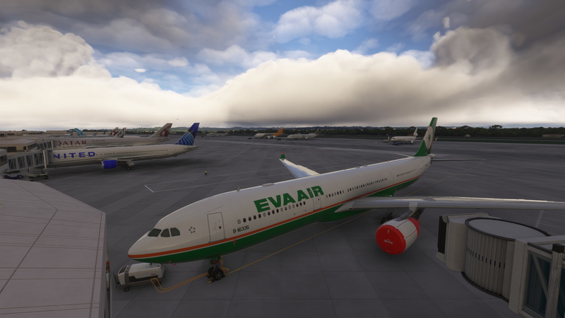 iniBuilds/MS A330-300 EVA Air B-16335 for Microsoft Flight Simulator | MSFS