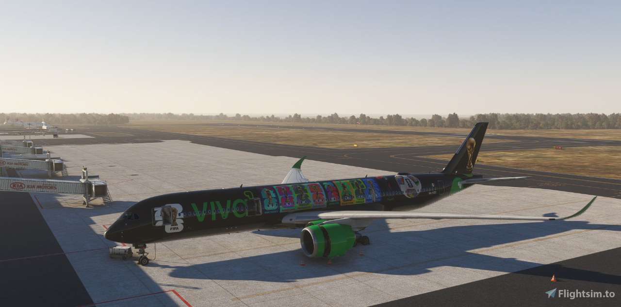 iniBuilts A350-900 Viva Aerobus XA-VZD FIFA World Cup 2026 (FICTIONAL ...