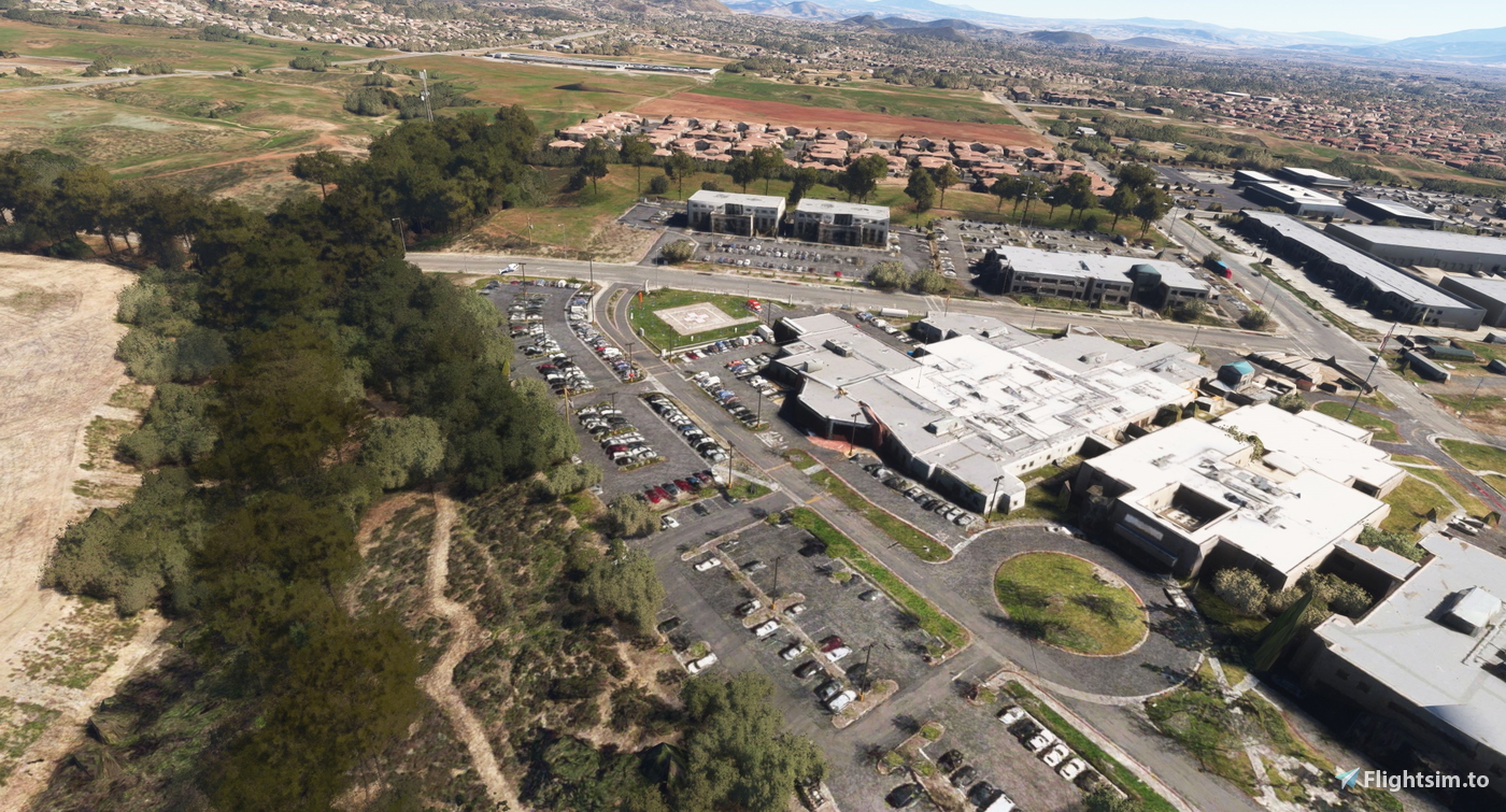 Inland Valley Hospital for Microsoft Flight Simulator | MSFS