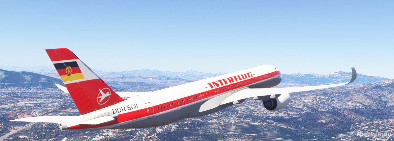 Interflug A350-900 (Fiktion) for Microsoft Flight Simulator | MSFS