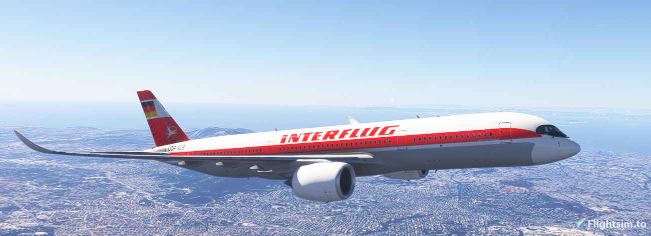 Interflug A350-900 (Fiktion) for Microsoft Flight Simulator | MSFS