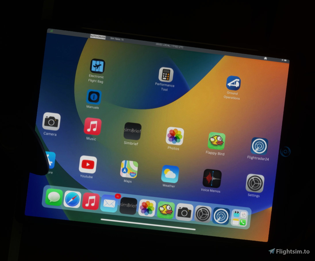 IOS EFB for PMDG 777F MFS-2020 for Microsoft Flight Simulator | MSFS