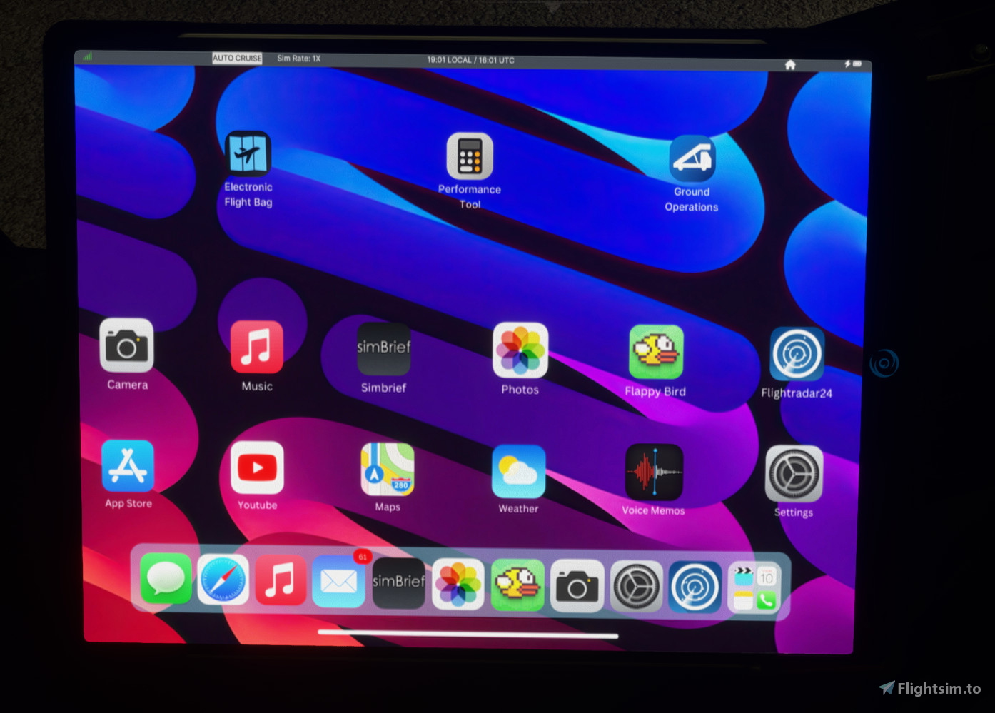 IOS Flight Tablet for PMDG 737-900 for Microsoft Flight Simulator | MSFS