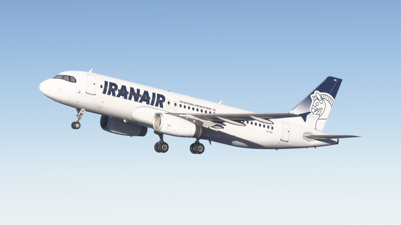 Iran Air EP-IRX Fenix A320 IAE Fictional Concept Livery with Cabin - 8K ...